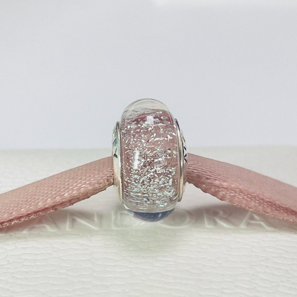New! Genuine Authentic Pandora Fascinating Lilac Face… - Gem